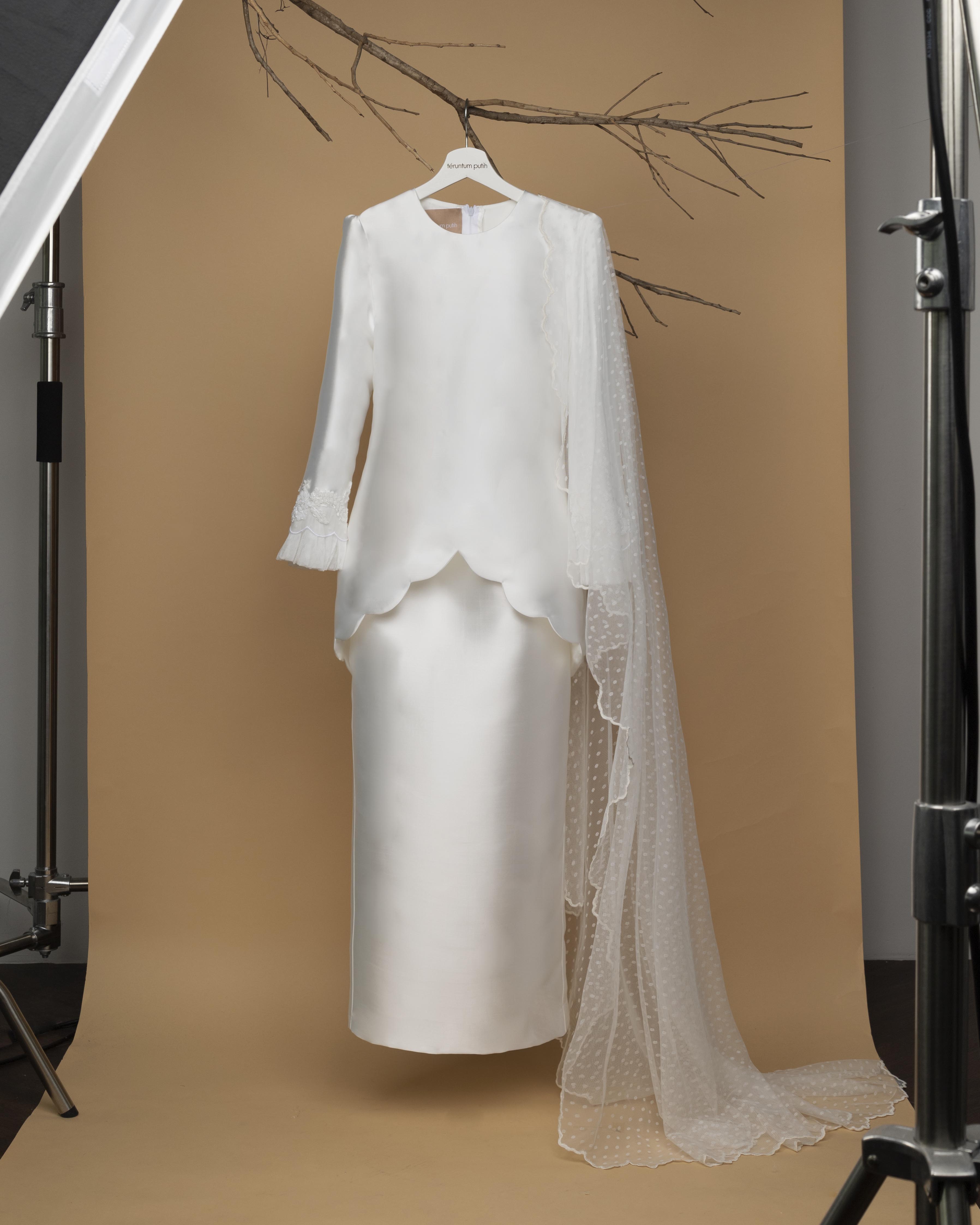 Melati Mini Kurung (PREORDER) – teruntum putih